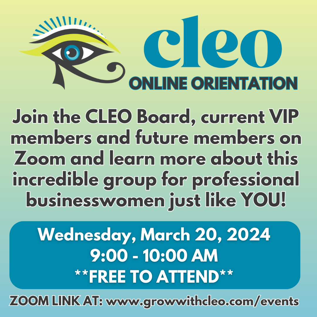 CLEO Orientation | CLEO